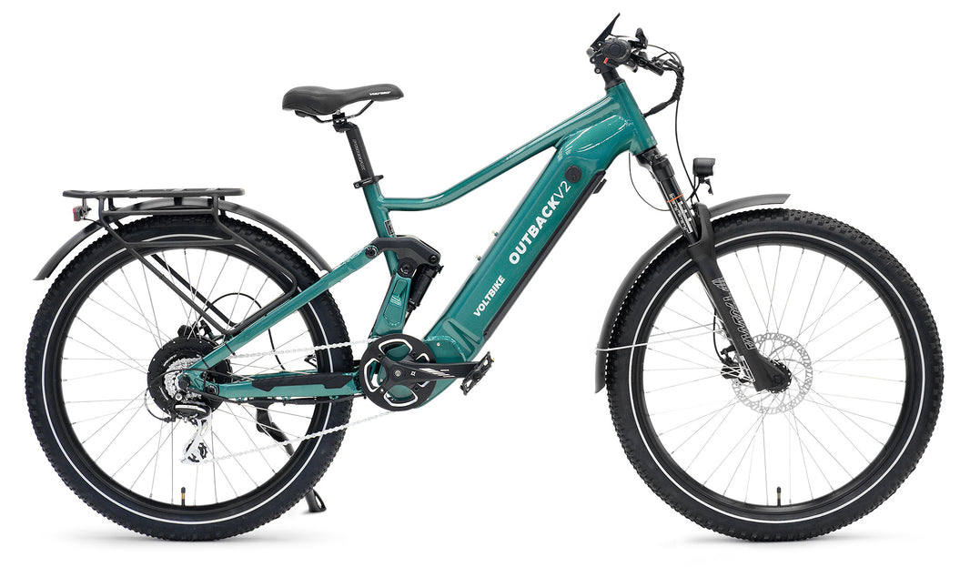 Full Suspension Electric Bikes – VoltBike