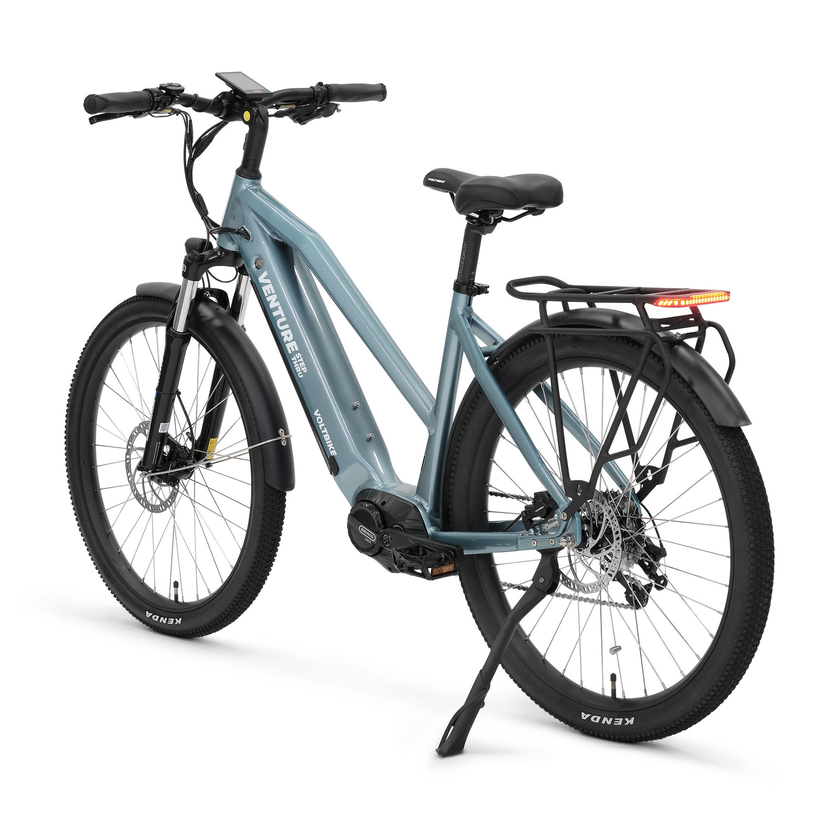 VoltBike - Venture Step-Thru Electric Mid-Drive Ebike